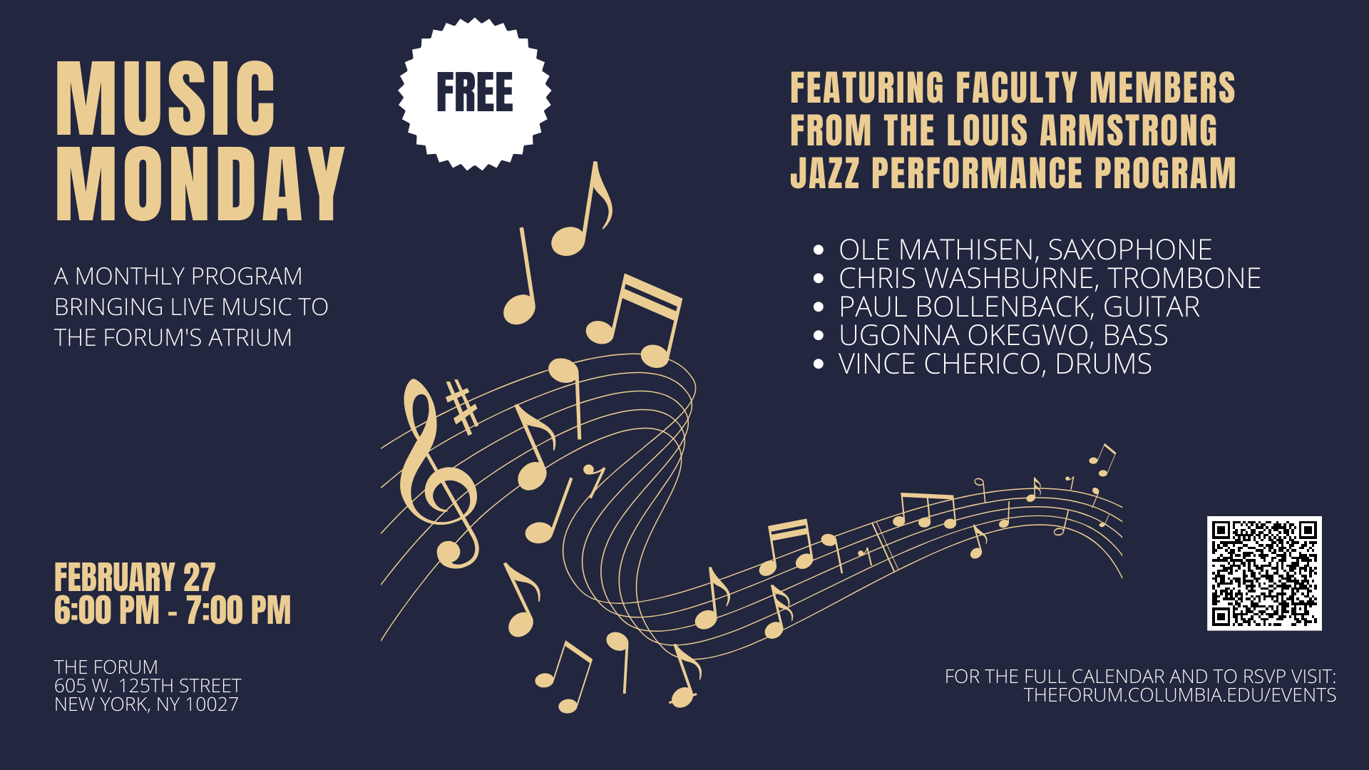 Music Monday: Latin Jazz Night featuring faculty from the Louis ...